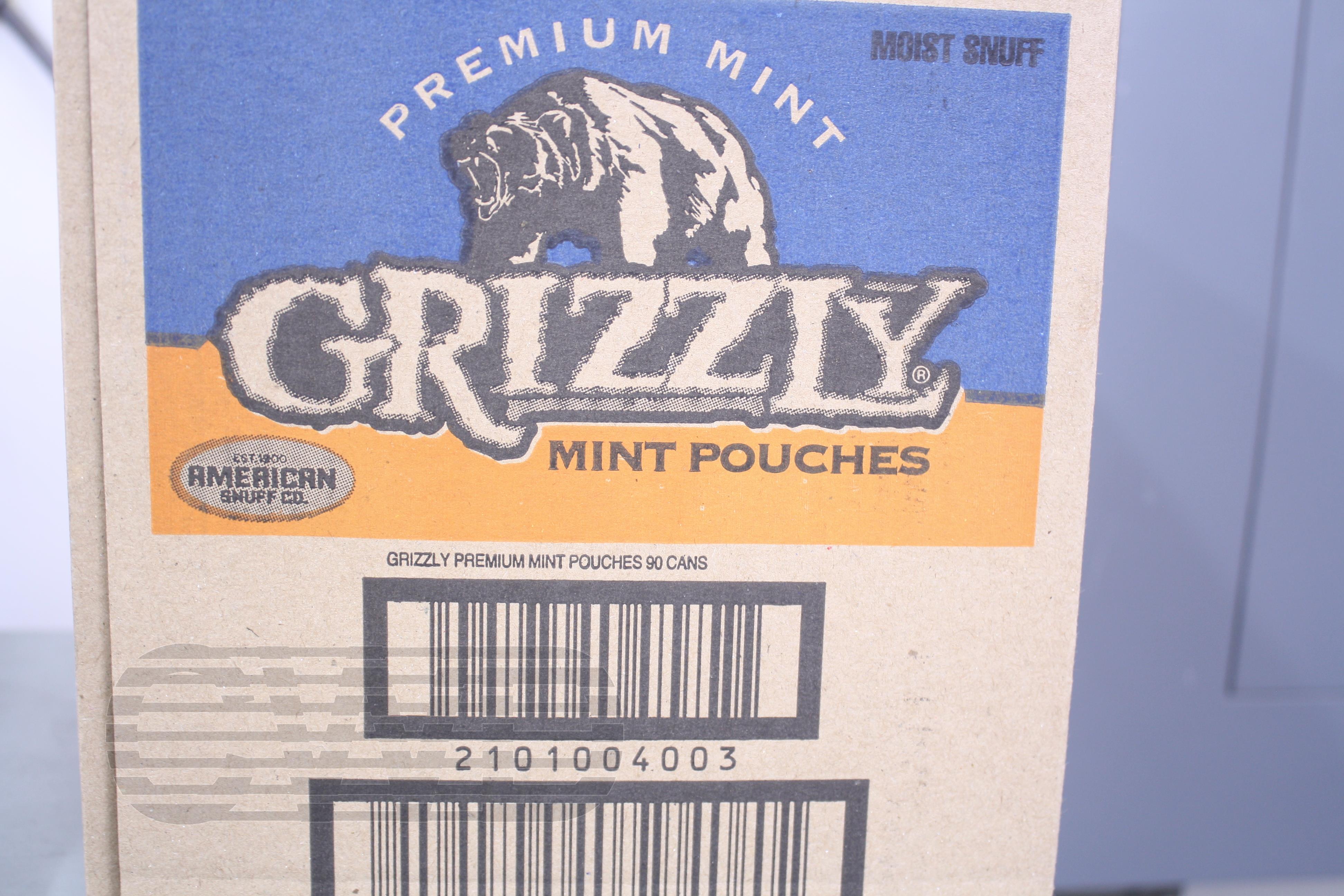 Grizzly Mint Pouches